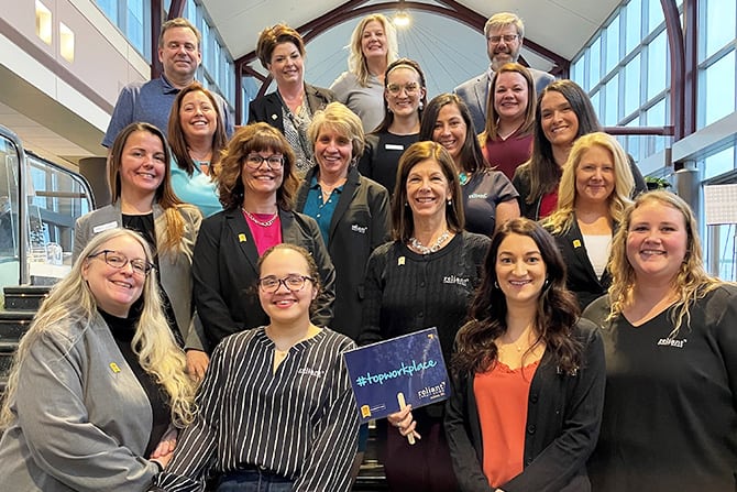 Reliant Credit Union Named One of Rochester’s Top Workplaces for ...